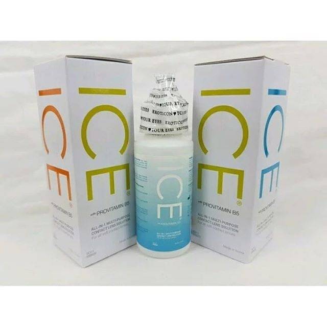 Jual Air softlens X2 ICE 60ML / X2 ICE solution 60ML / cairan softlens ...