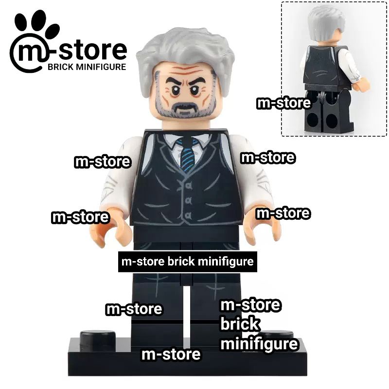 Jual brick the batman 2022 alfred pennyworth mini toy figure | Shopee ...