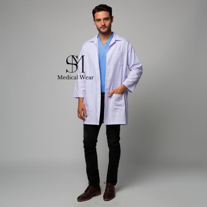 Jual Medical Baju Lab Lengan Panjang Jas Lab Laboratorium Praktek Sm ...
