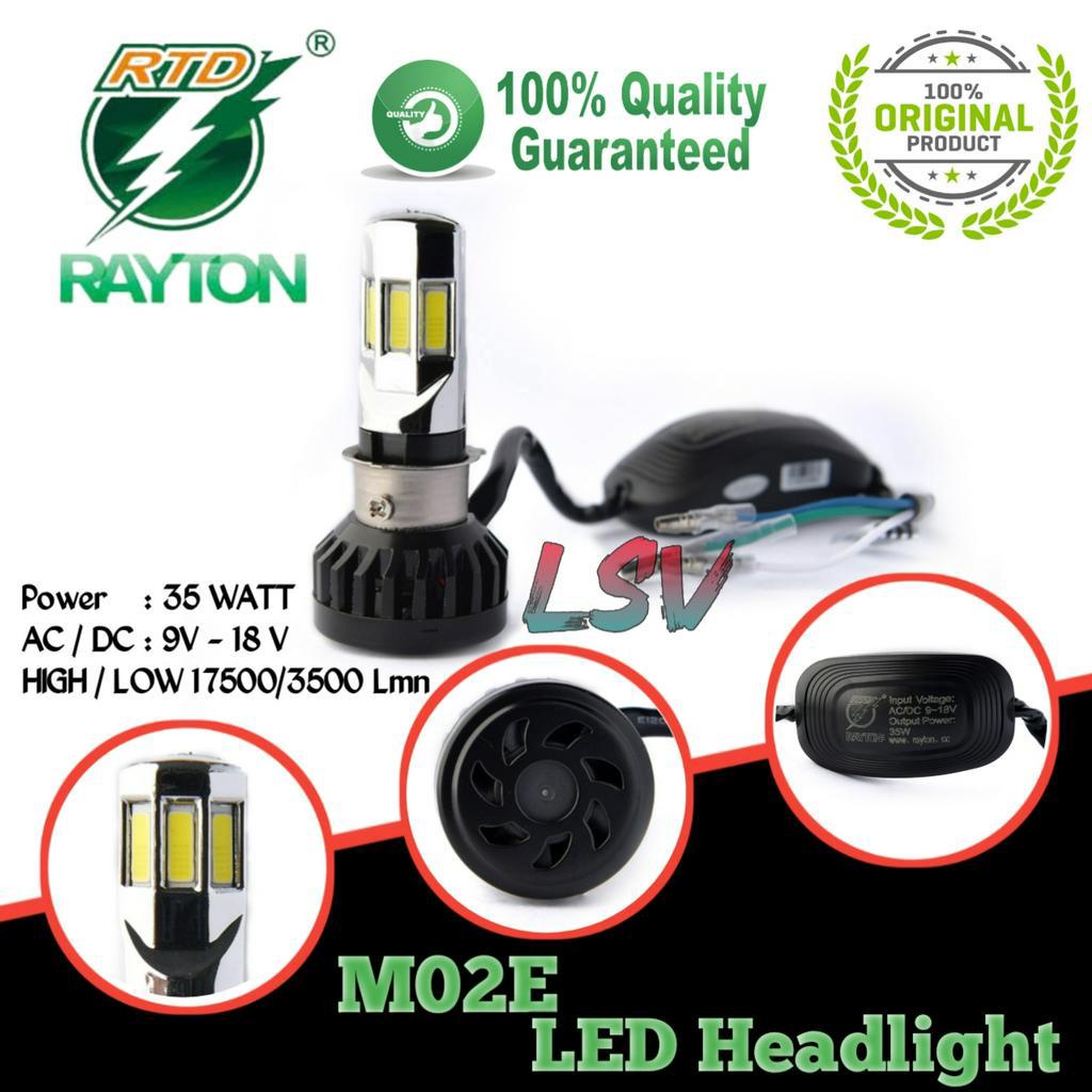 Jual Lampu Depan LED RTD M02E ORIGINAL 6 Sisi 35 Watt AC DC RTD RAYTON | Shopee Indonesia