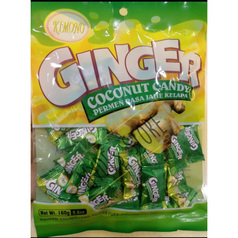 Jual Permen Jahe Kelapa Kimono/Ginger Coconut Candy Import | Shopee ...