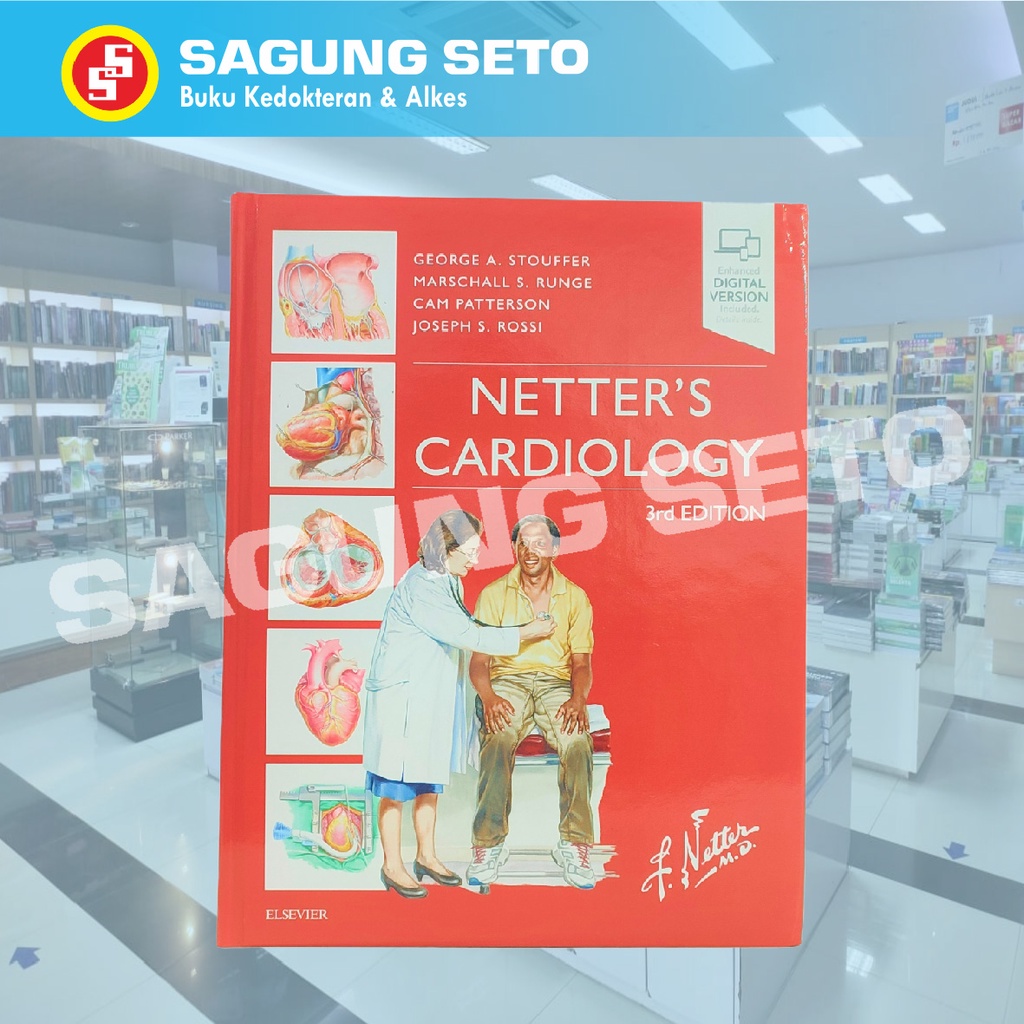 Jual NETTER CARDIOLOGY 3 EDITION / KARDIOLOGI (B.INGGRIS) | Shopee ...