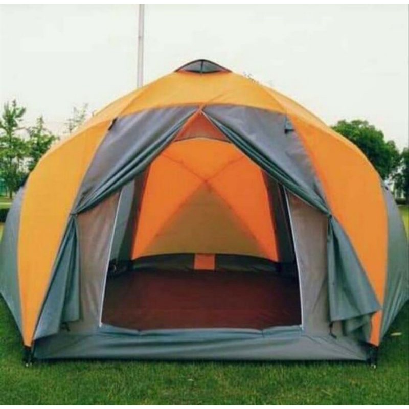 Jual TENDA HANLU HL-8916 KAP 10/TENDA DOME/ TENDA BUNKER | Shopee Indonesia