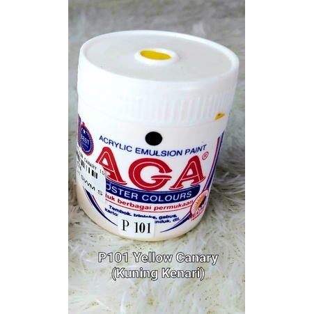 Jual Cat Poster AGA /Cat Acrylic AGA 250cc/Cat AGA 250cc/250ml | Shopee ...