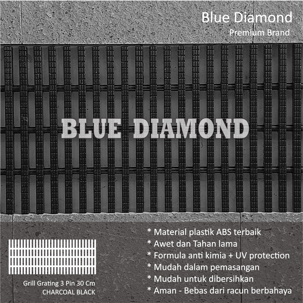 Jual Grill Grating BLUE DIAMOND Tutup Penutup Got Selokan Air Lebar 30 ...