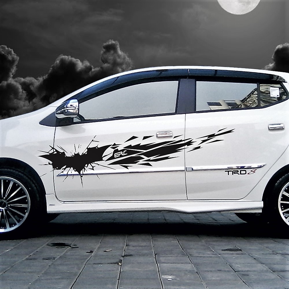 Jual stiker/sticker/striping mobil logo batman | Shopee Indonesia