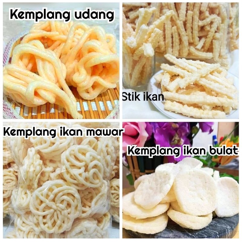 Jual Stik ikan 600g / Kemplang ikan Palembang asli premium / kemplang ...