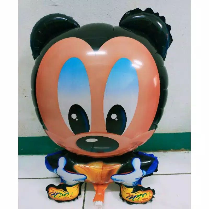 Jual BALON GAS MICKEY MOUSE / BALON PLASTIK MICKEY MOUSE / BALON MICKEY ...