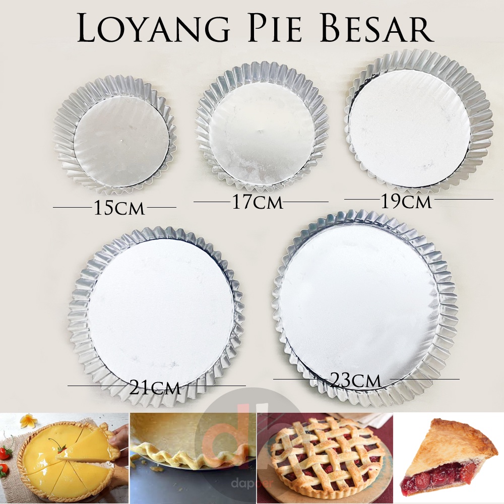 Jual Cetakan Pie Besar | Loyang Pie | Shopee Indonesia