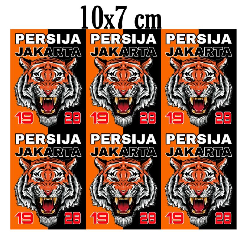 Jual Stiker Persija Jakarta 1928 Tahan air / Stiker macan Kemayoran ...