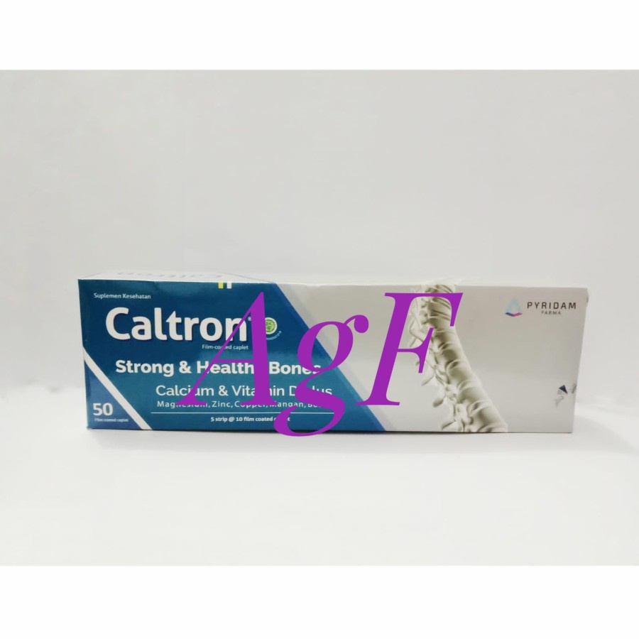 Jual Caltron Caplet isi 50 (Pyridam Farma) | Shopee Indonesia