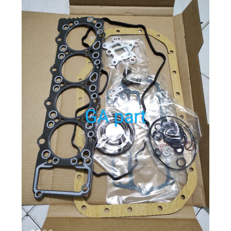 Jual paking gasket full set triton L200 2.8 pajero 4M40 1000B012 ASBES | Shopee Indonesia
