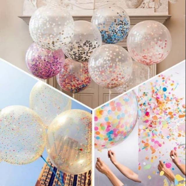 Jual Kertas isi Balon PVC 40gr / Isi kertas Balon Transparan / Hiasan ...