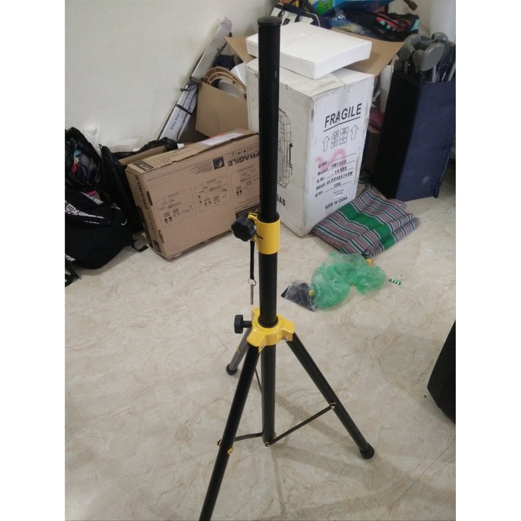 Jual Stand Tiang Speaker tripod Full Besi utk sound system karaoke ...