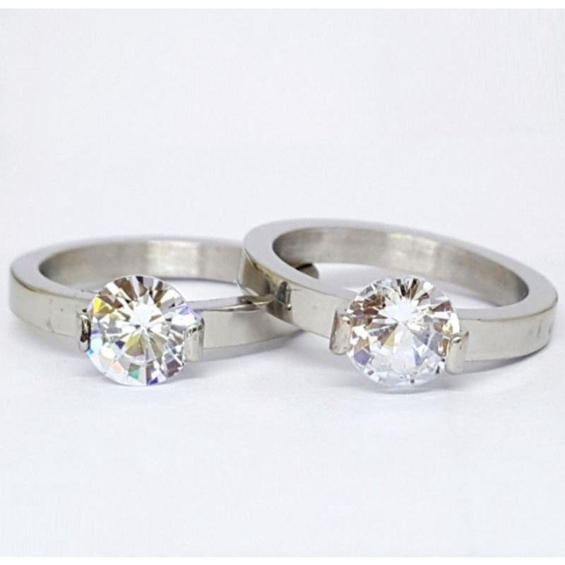 Jual CINCIN TITANIUM WARNA EMAS MATA DAN SILVER ( HARGA SATUAN YA KK ...