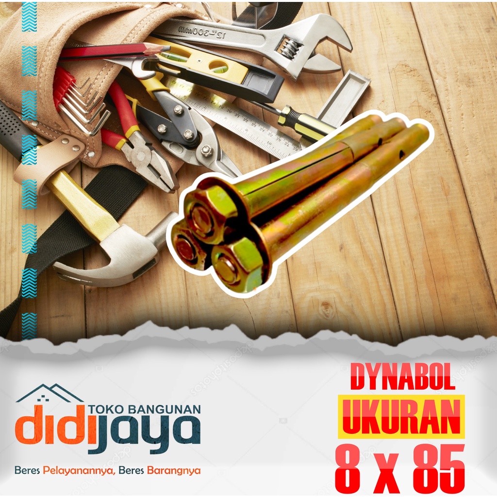 Jual DYNABOLT Ukuran 8 x 85 - DINABOLT DYNABOL 8 x 85 - DINABOL BAUT ...