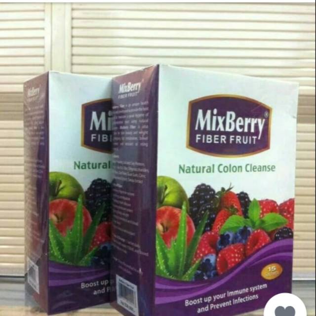 Jual Mixberry fiber fruit isi 15sachet(1bok) | Shopee Indonesia