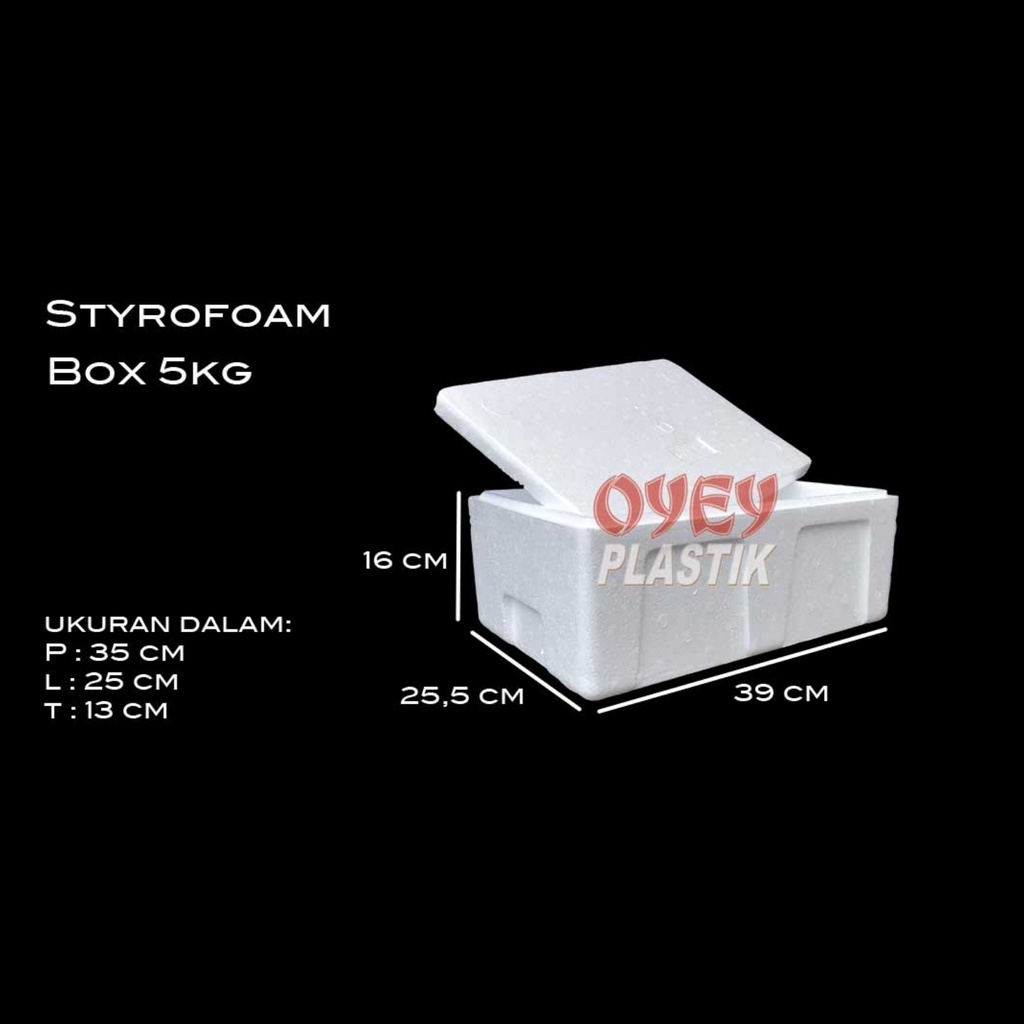Jual Styrofoam box profile 5 kg / Kotak Stereofoam Foam Sterofoam ...