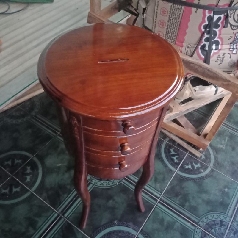 Jual PROMO NAKAS CEMPOLONG KOTAK AMPAO JATI JEPARA FURNITURE | Shopee ...