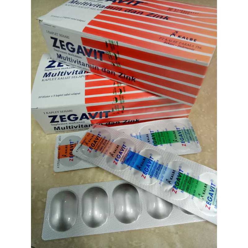 Jual Zegavit Multivitamin dan Zink | Shopee Indonesia