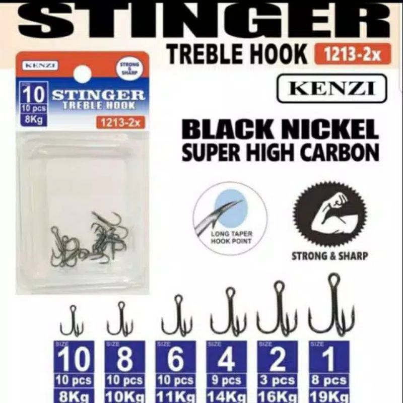 Jual TREBLE HOOKS (KENZI) | Shopee Indonesia