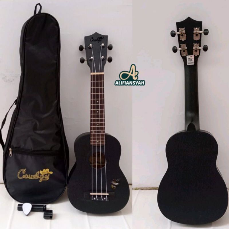 Jual UKULELE COWBOY SOPRANO 21" FREE TAS DAN PICK MKUALITAS IMPORT ...