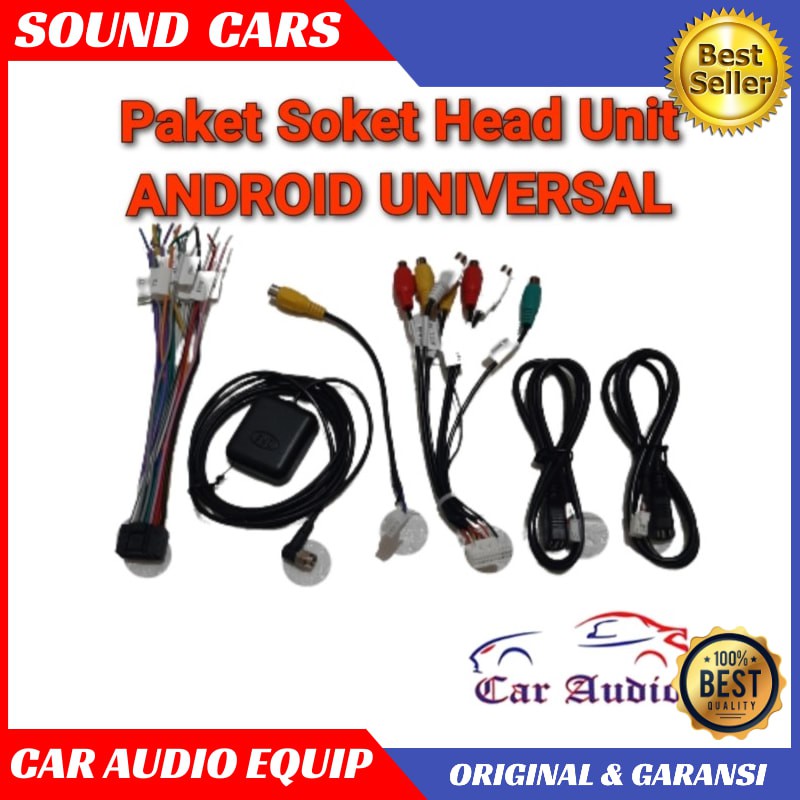 Jual Paket Soket Head Unit Android Android ORCA DHD SKELETON MIRAI ...