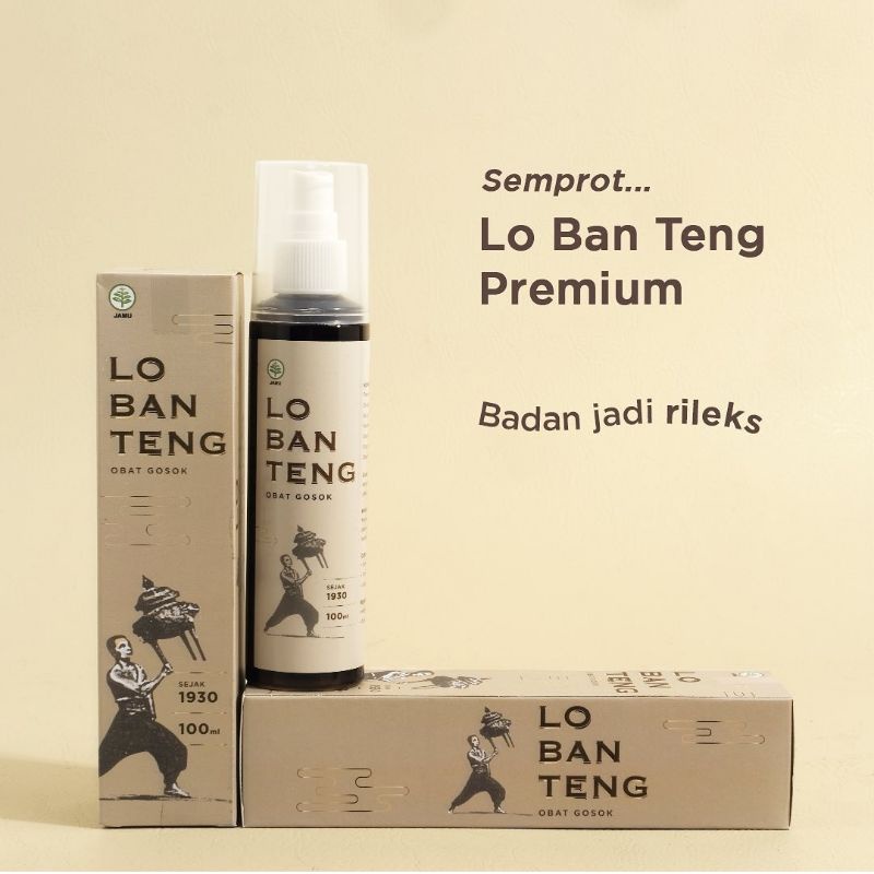 Jual Lo Ban Teng Premium Spray | Shopee Indonesia
