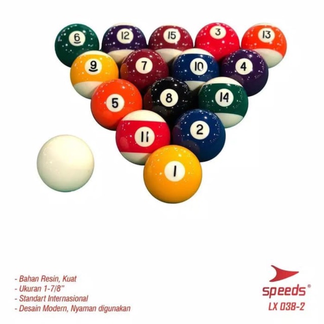 Jual Bola Billiard Pool Ball Game Meja Bola Billyard Bola Gaco Set ...