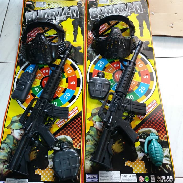 Jual PISTOL gunman flint gun topeng | Shopee Indonesia