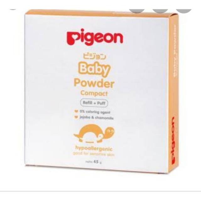 Jual PIGEON POWDER REFILL + PUFF || BEDAK BAYI PADAT REFILL | Shopee ...