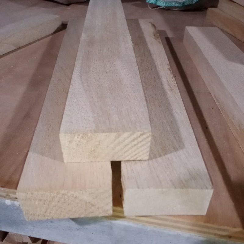 Jual Kayu Balsa 25mm x 60mm balsa balok balsa blok untuk maket DIY ...