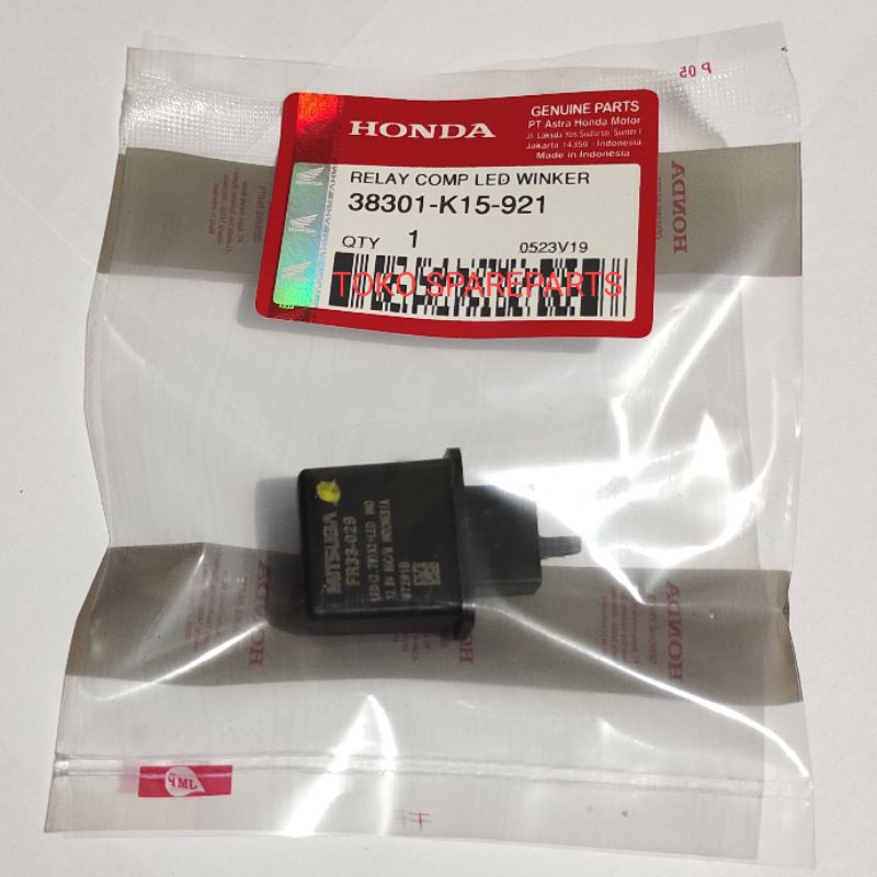 Jual 38301-K59-A71 38301-K15-921 RELAY COMP LED WINKER Flaser sen LED ...
