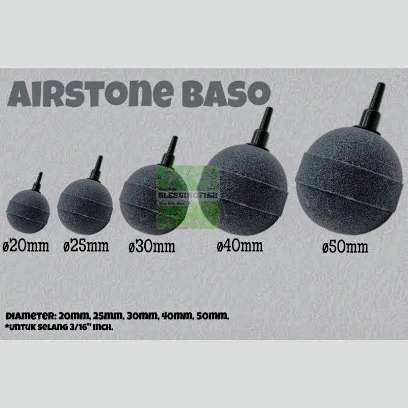 Jual Batu Gelembung Aquarium Batu Aerator Bulat Airstone Aquarium Batu ...