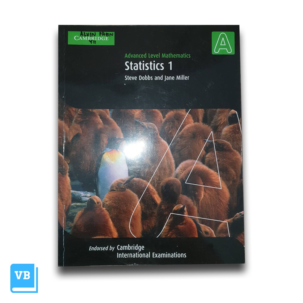 Jual Buku Cambridge Advanced Level (A-level) Statistics 1 (Kondisi 99% ...