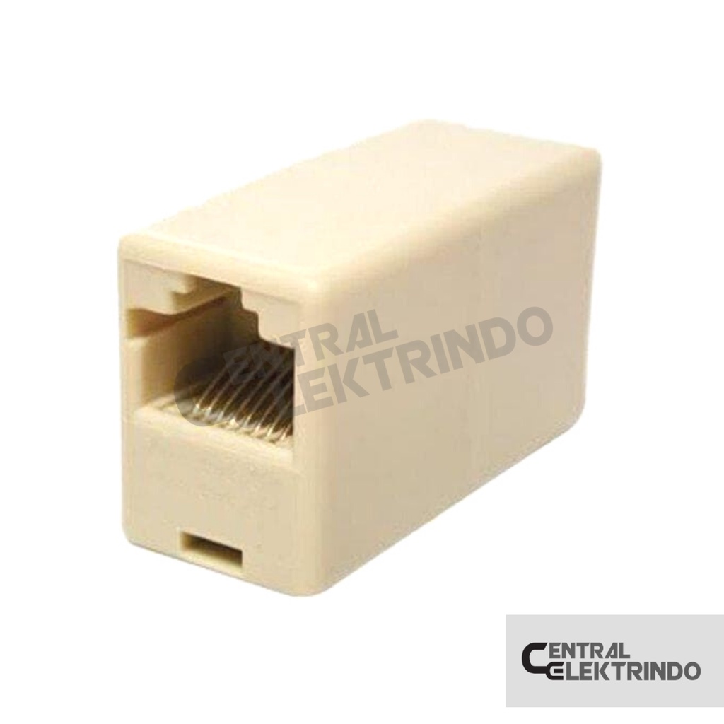 Jual Sambungan Kabel Telepon RJ11 / Sambungan Kabel LAN RJ45 Konektor i ...