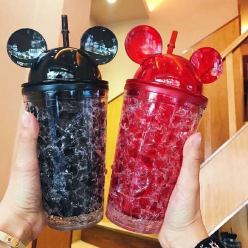 Jual Gelas Tumblr Mickey Mouse 450ml ice cube | Shopee Indonesia