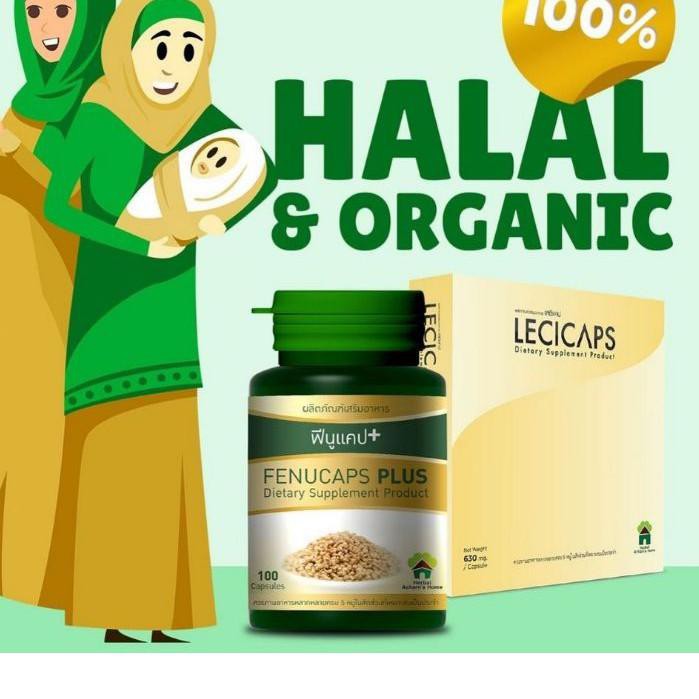 Jual Fenucaps Plus / Lecicaps (Pelancar ASI/ASI Booster) | Shopee Indonesia