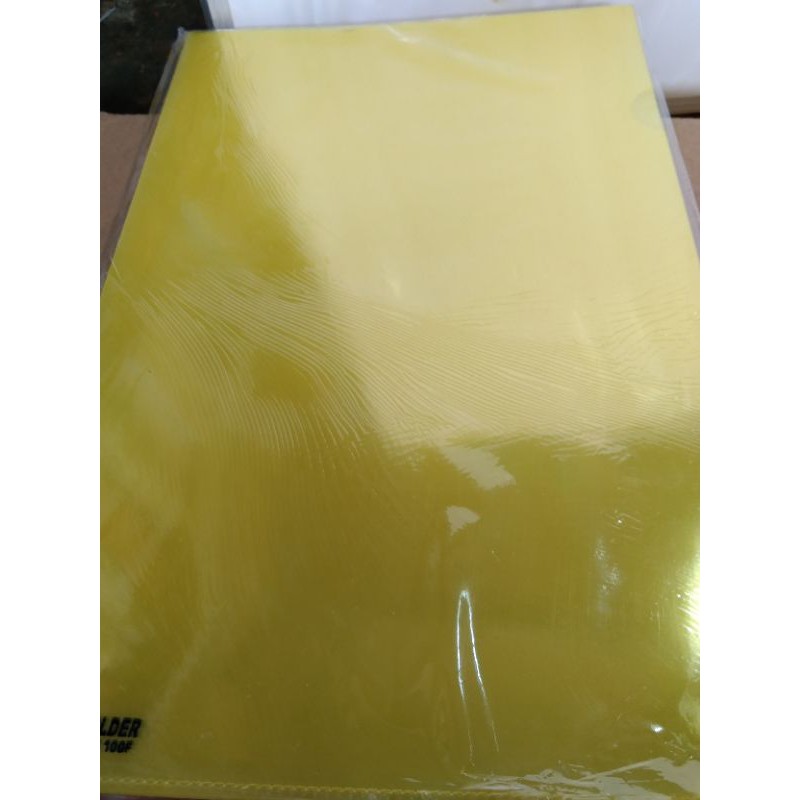 Jual Map L Transparan Map Plastik Dokument Ukuran A4 F4 - Per Pack ...