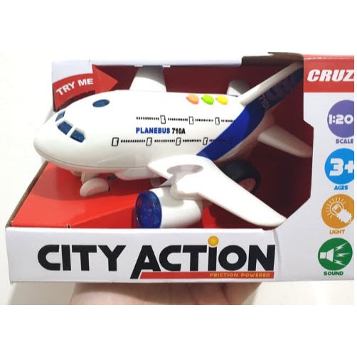 Jual Toys Kingdom Cruzer City Action Planebus 710A Plane - Pesawat ...