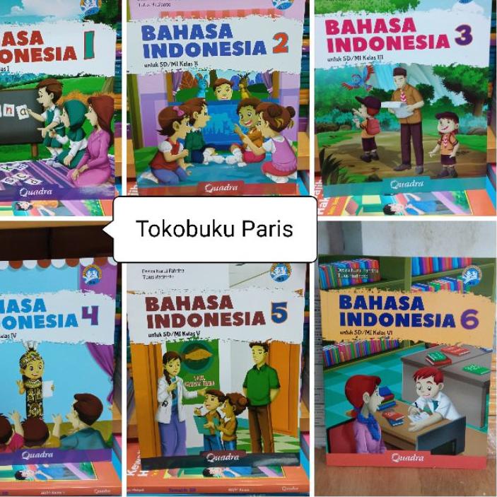 Jual Kekinian - Bahasa Indonesia sd/mi kelas 1/2/3/4/5/6 revisi K13 quadra | Shopee Indonesia