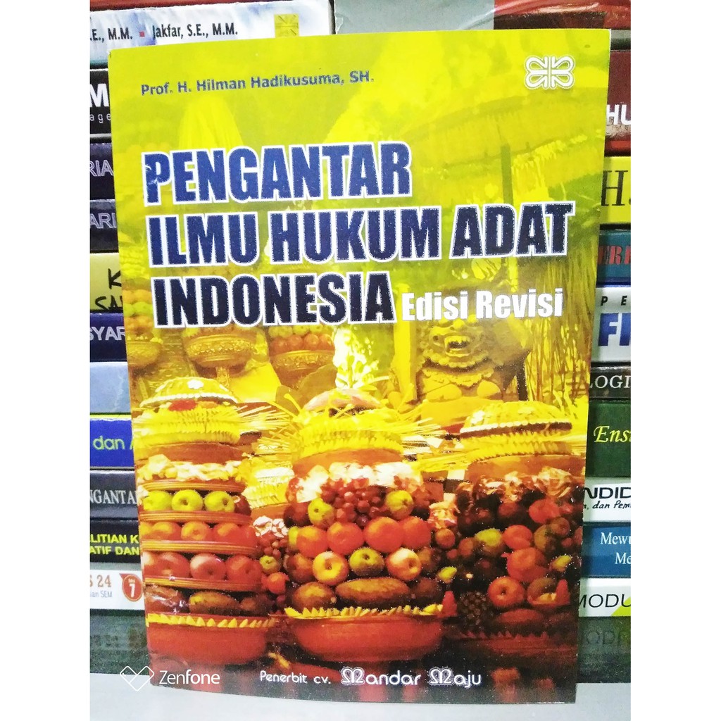 Jual Pengantar Ilmu Hukum Adat Indonesia Edisi Revisi - Hilman Hadikusuma | Shopee Indonesia