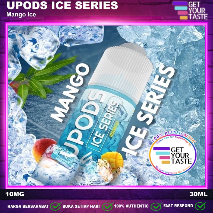 Jual Liquid Upods Ice Series Mango Ice 30ML Pods Friendly by Upods ...