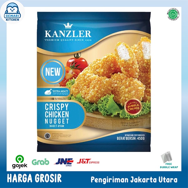 Jual KANZLER CRISPY CHICKEN NUGGET 120 GRAM & 450 GRAM | Shopee Indonesia