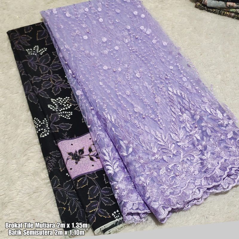 Jual Set Tile Mutiara & Batik Batik Semisutera | Shopee Indonesia