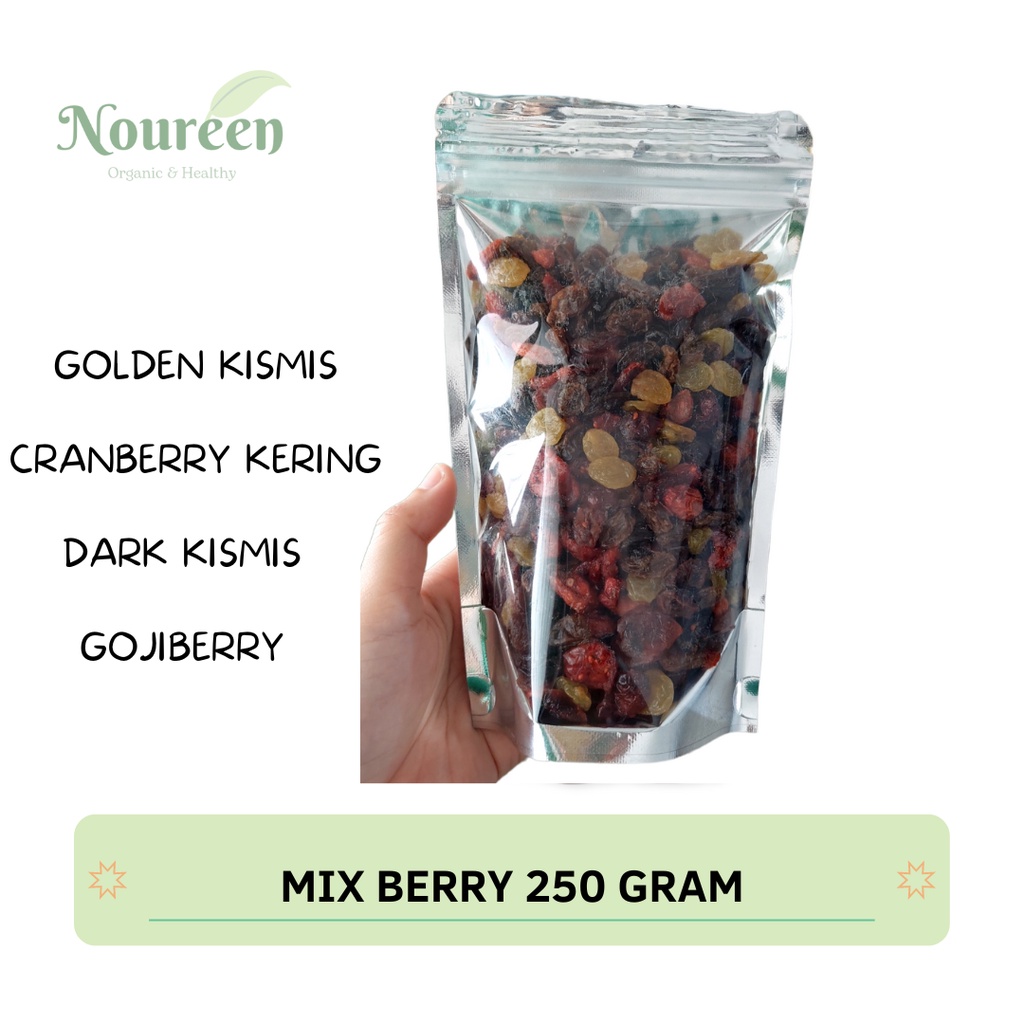 Jual Mix Berry 250 gram (Buah Kering Campur) | Shopee Indonesia