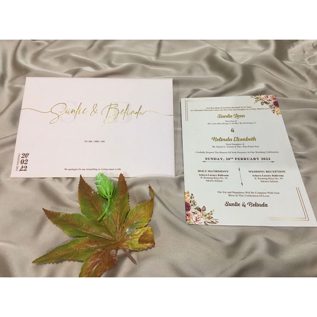 Jual Undangan Hard Cover | Shopee Indonesia