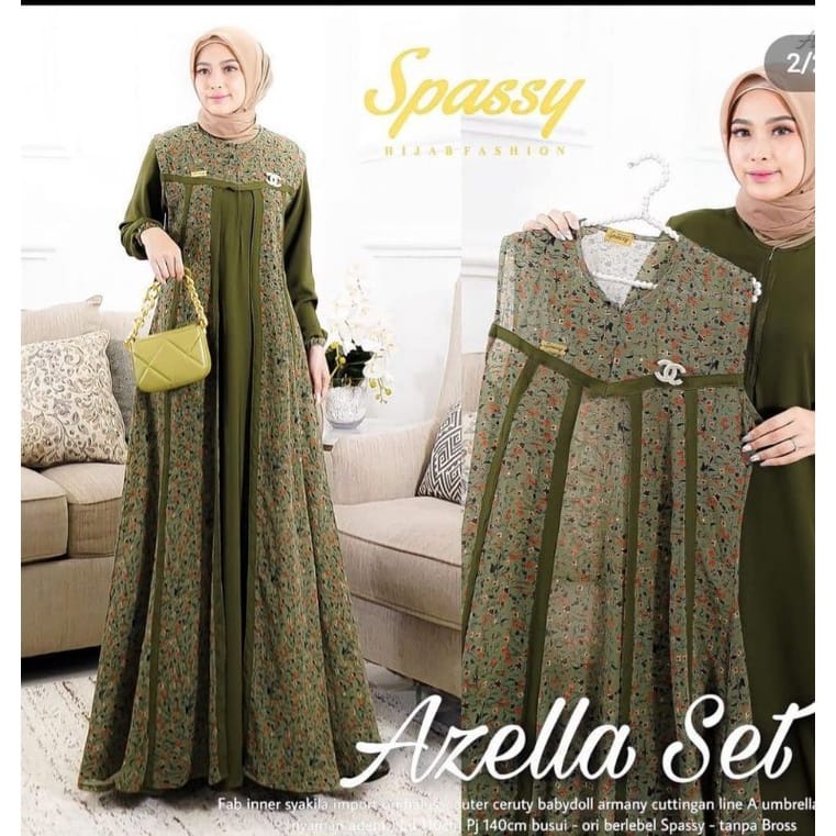 Jual GAMIS AZELLA SET ROMPI TERPISAH SHAKILA MIX CERUTTY BABYDOLL ...