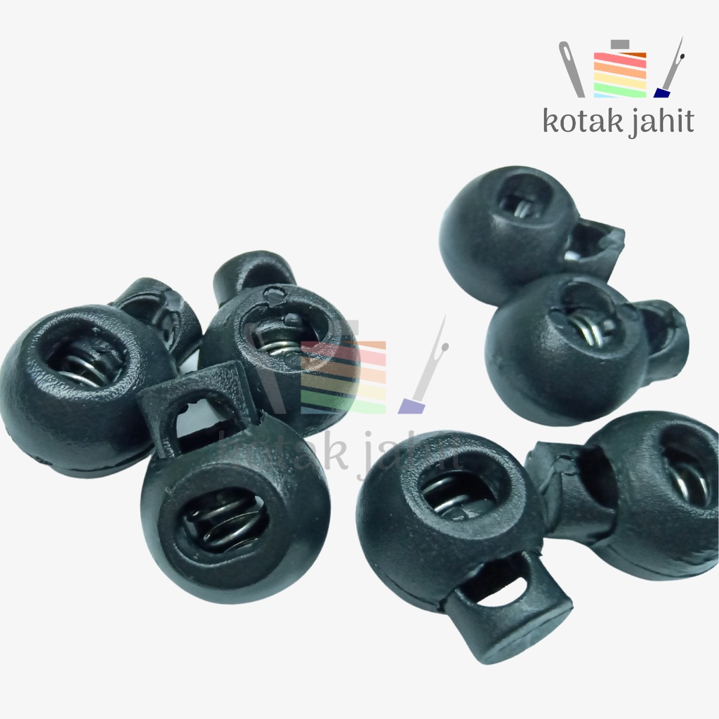 Jual stopper tali 1 lubang bulat per pak isi 100 pcs stoper gentong ...