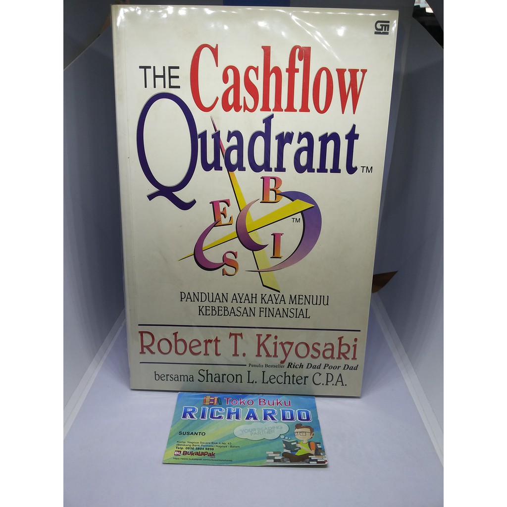 Jual Buku The Cashflow Quadrant --- Robert T. Kiyosaki | Shopee Indonesia